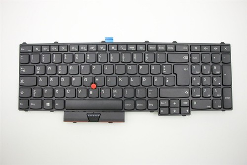 Lenovo ThinkPad P50 P70 Keyboard German Black 00PA259 5056552689274 | eBay