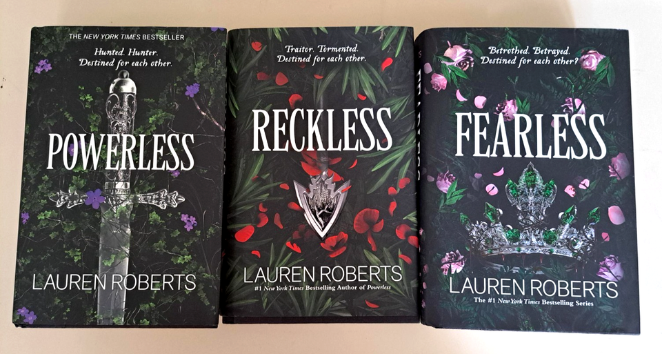 Powerless Trilogy series by Lauren Roberts: Fearless/ Powerless ...