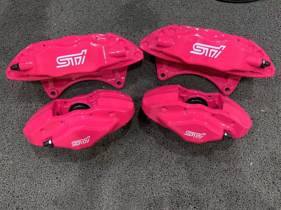 Subaru WRX BRZ Toyota FRS 86 Scion Calipers ONLY BBK Package Pads ...