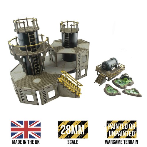 WWG Industry of War Refinery 1, Fuel Terminal & Cess Pits – 28mm ...