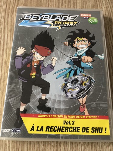 BEYBLADE BURST EVOLUTION VOL 3 À LA RECHERCHE DE SHU ! DVD FRANÇAIS ...
