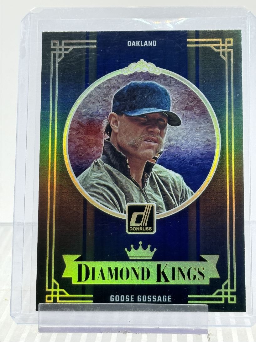 GOOSE GOSSAGE 2024 DONRUSS BASE DIAMOND KINGS HOLO Q3241 | eBay