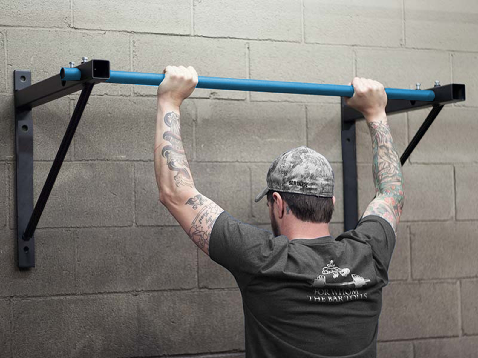 Calisthenic Fitness Commercial Gym Wall Mounted Steel Made Pull/Push ...