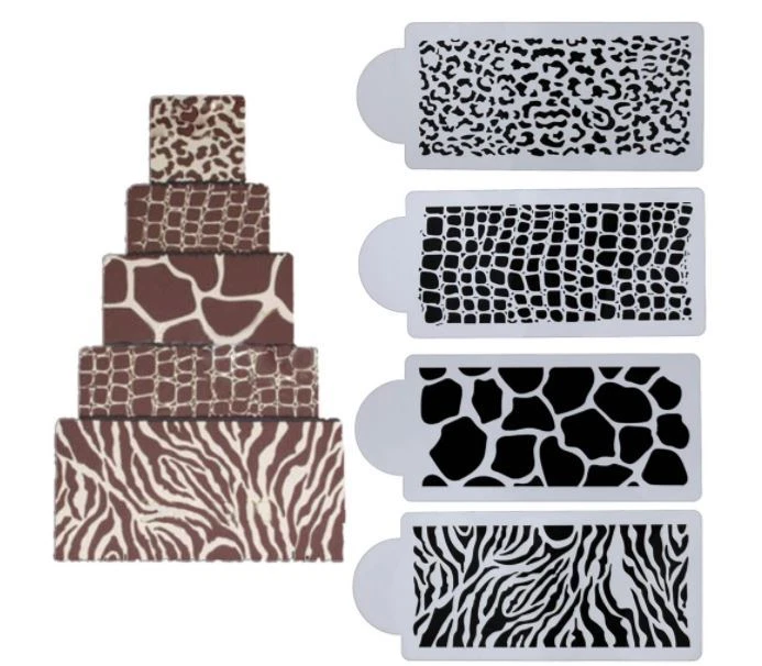 Giraffe Animal Print Border