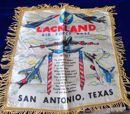 VINTAGE LACKLAND AFB BASIC TRAINING SAN ANTONIO, TX MOTHER MOM POEM ...