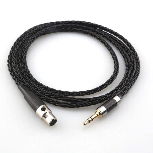 8 Cores OCC Silver Plated HiFi Audio Headphone Cable for AKG Q701 K702 ...