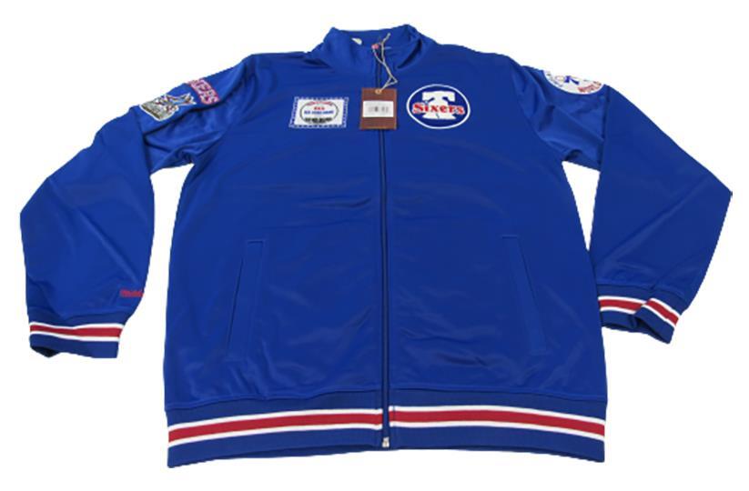 New Philadelphia 76ers Mens L-XL Mitchell & Ness Champ City New Philadelphia 76ers Mens L-XL Mitchell & Ness Champ City