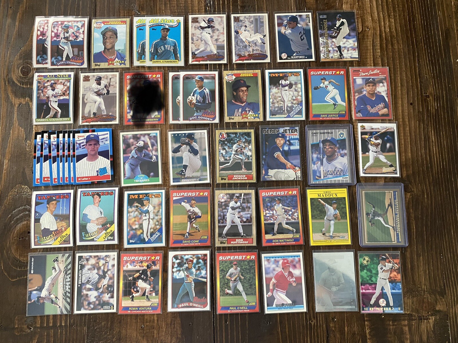 New York Yankees Collection Rivera Jeter O'neill Cone Strawberry Reggie ...