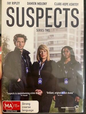 Suspects Season 2 region 4 DVD (British crime drama tv series ...