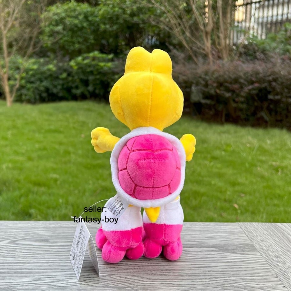 Super Mario Bros Wonder Plush Toy Troopa Rolla Koopa 9" Stuffed Animal ...