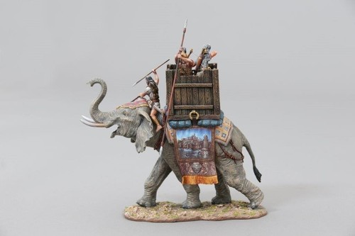 Thomas Gunn Romen011 Carthaginian War Elephant with 3 figure set | eBay