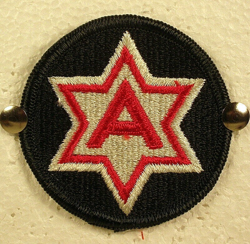US Army 6th Army Patch Insignia Badge Full Color | eBay