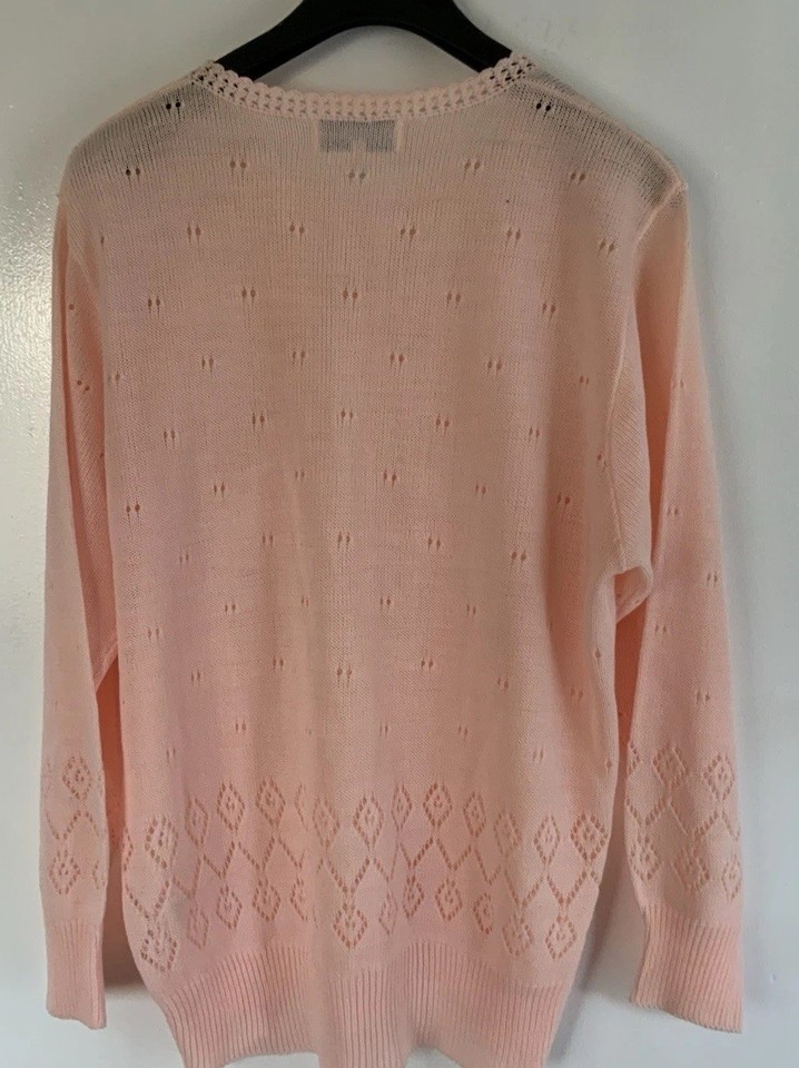 Ladies Lacy Cardigan XL | eBay UK