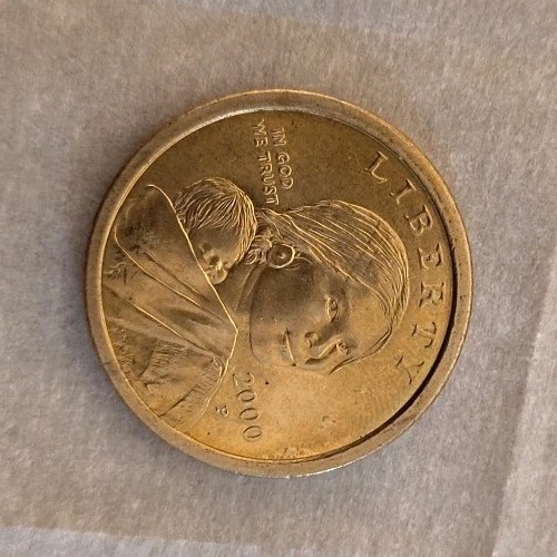 2000 Sacagawea Dollar P Mint Rare Error Coin. | eBay