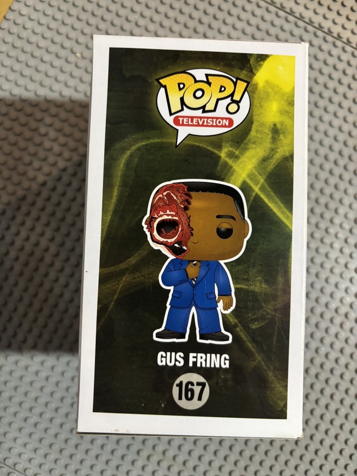 Funko Pop Breaking Bad 167 Gus Fring Dead Authentic Hot Topic Excl Rare ...