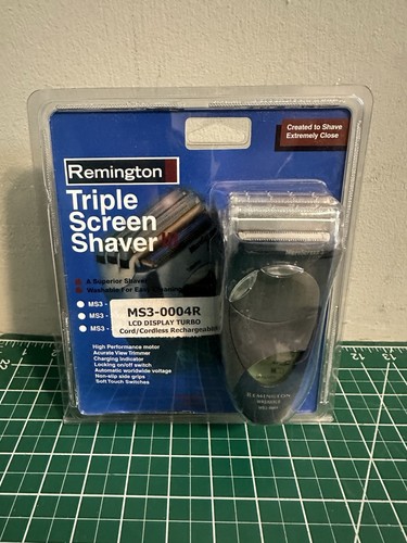 Remington Ms3 0004 Micro Screen TCT Ultra Titanium Men Electric Shaver ...