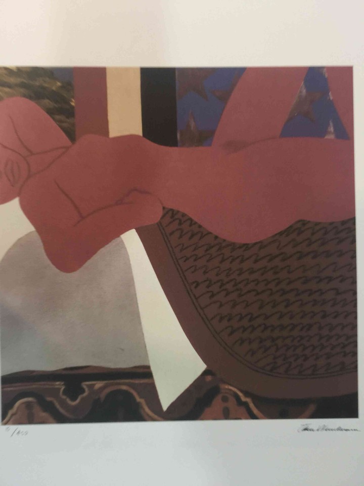 Tom Wesselmann Lithography off set cm 50x70 signing on plate with ...