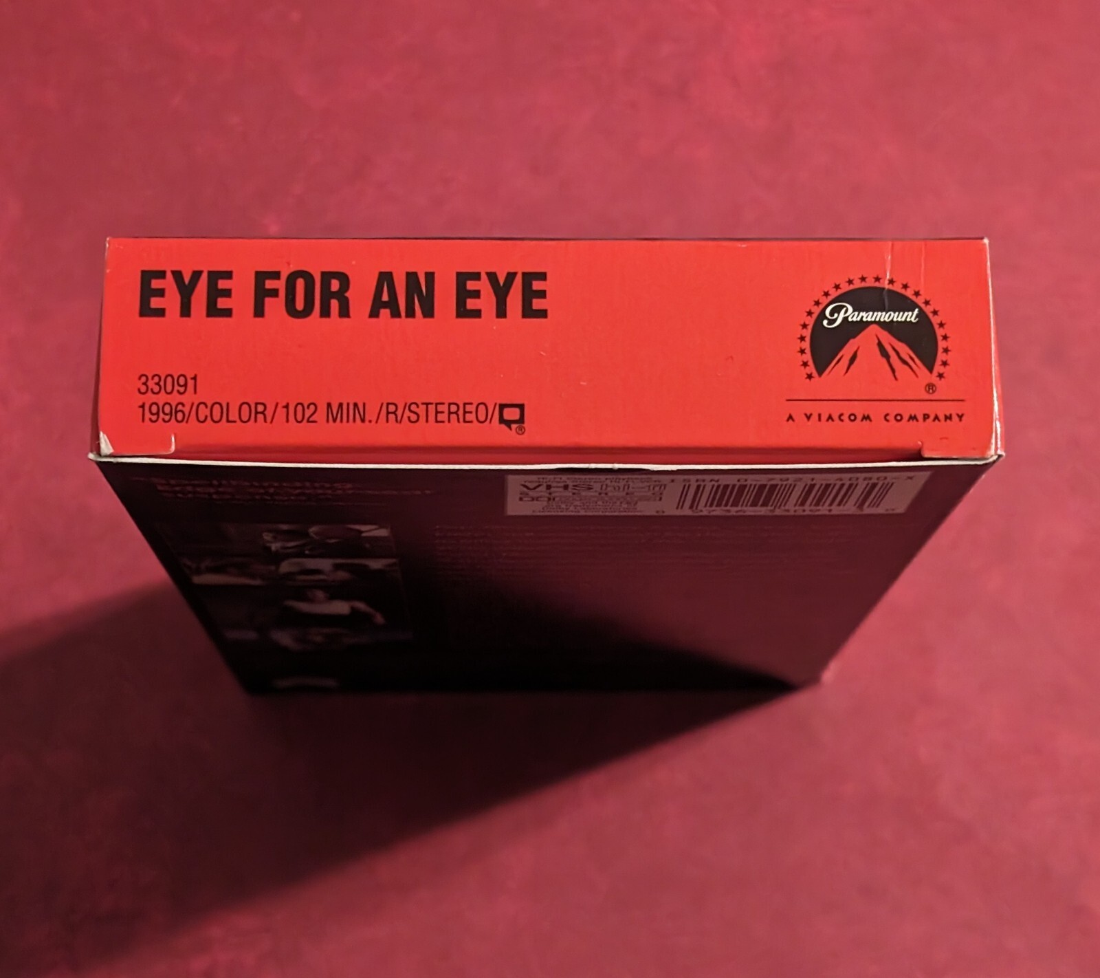 Eye For An Eye (1996 VHS) Sally Field Kiefer Sutherland Ed Harris ...