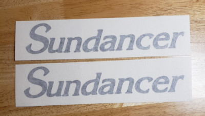 SUNDANCER Sea Ray Boat Decal Graphic Sticker 19" BLACK BEST USA | eBay