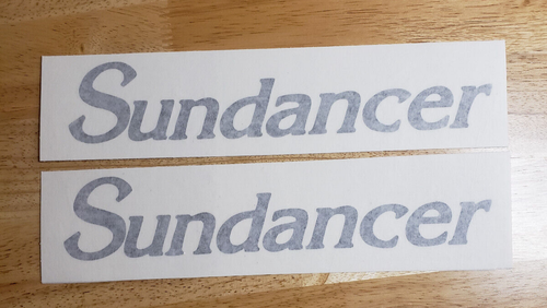 SUNDANCER Sea Ray Boat Decal Graphic Sticker 22.5" BLACK BEST USA | eBay