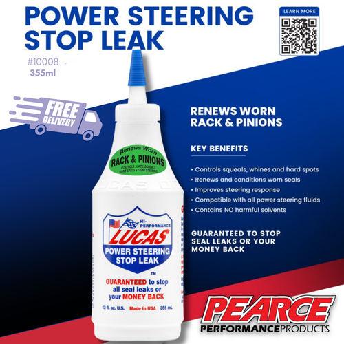 Lucas Power Steering Stop Leak - 355ml #10008 | eBay