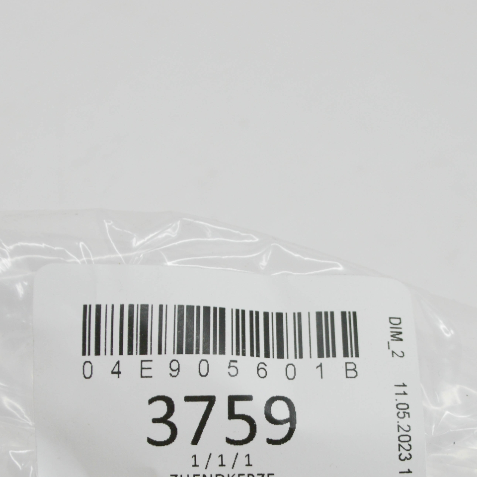 NEW AUDI A1 MK1 SPARK PLUG 'LONGLIFE' 04E905601B ORIGINAL | eBay