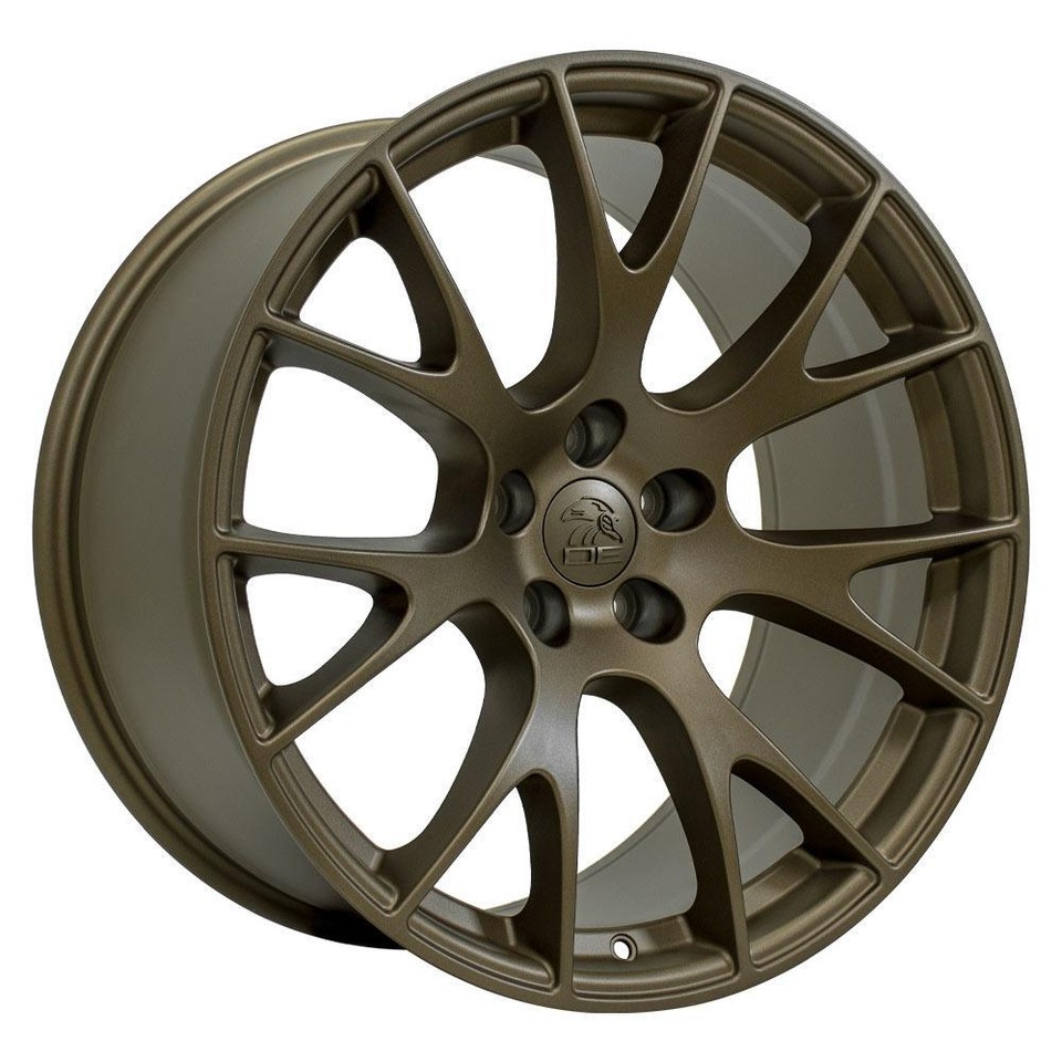 2528 Bronze 20 inch Staggered Rims Set Fit Charger Challenger 300 ...