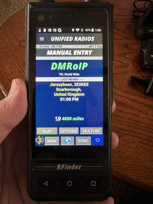 RFinder B1, DMR, Fm Analog, GMRS, FRS, DMRoIP-VHF/UHF-4G/LTE Phone | eBay