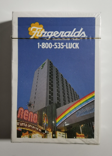 Vintage Fitzgerald's Casino Hotel Playing Cards Reno Nevada Sealed | eBay
