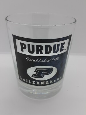 Purdue Boilermakers Drinking Glass | eBay