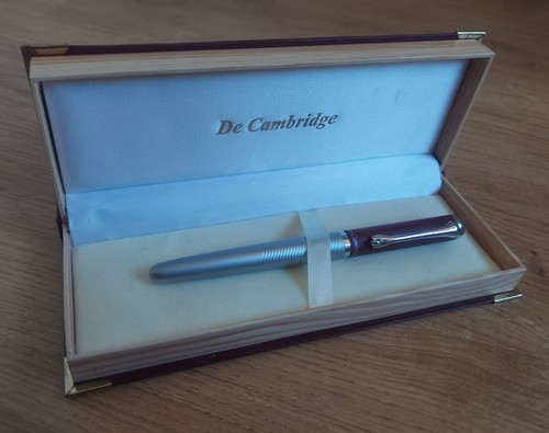 Fountain pen De Cambridge nib Iridium Point Germany BOX | eBay