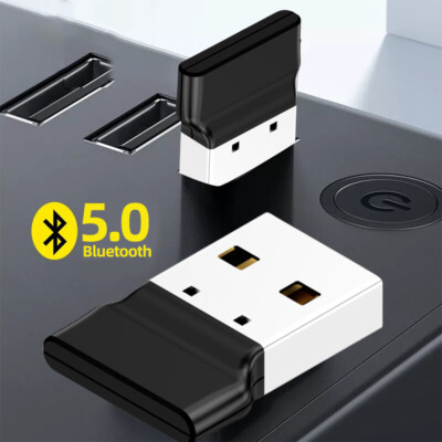 USB Bluetooth 5.0 Audio Music Transmitter/Receiver Adapter For PC ...
