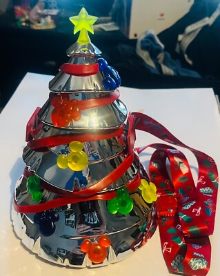 DisneyParks Disneyland Mickey Light Up Metallic Christmas Tree Sipper ...