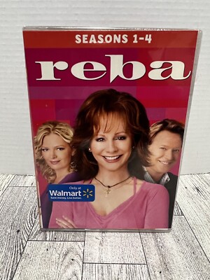 Reba TV DVD Complete Seasons 1-4 Reba McEntire 1 2 3 4 Box Set Sealed ...