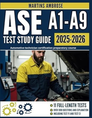 Ase A1-A9 Test Study Guide 2025-2026 by Martins Ambrose | eBay