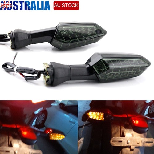 LED Turn Signals Lights For KAWASAKI NINJA 650 1000 300 400 250 ZX6R ...