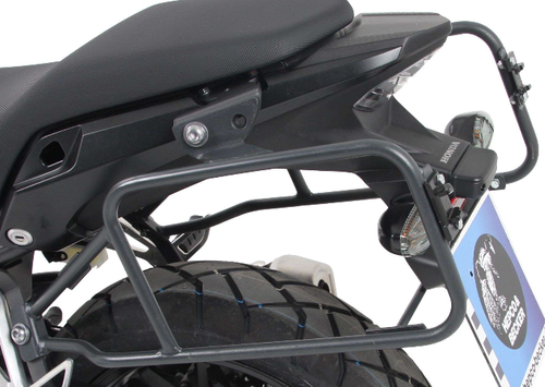 Honda CB500X Pannier Frames Lock-it - Anthracite BY HEPCO AND BECKER ...