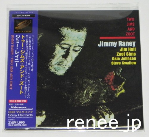 JIMMY RANEY / Two Jims And Zoot CD Mini LP w/OBI SRCS-9399 - Jim Hall ...