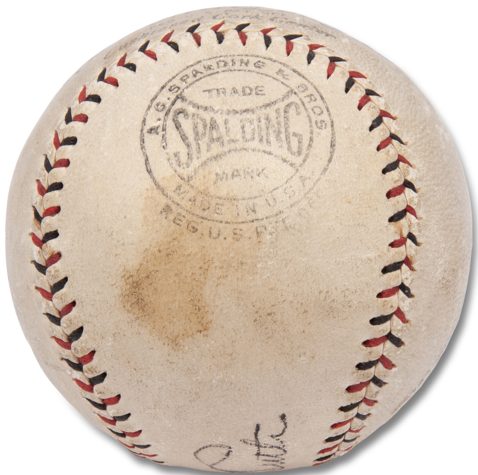 Historic Babe Ruth Mickey Mantle & Joe Dimaggio Signed Baseball PSA DNA ...