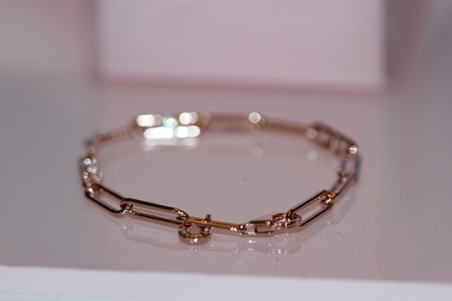 AUTHENTIC NIB 2020 PANDORA ROSE™ LINK CHAIN BRACELET 589177C01 $175 BOX ...