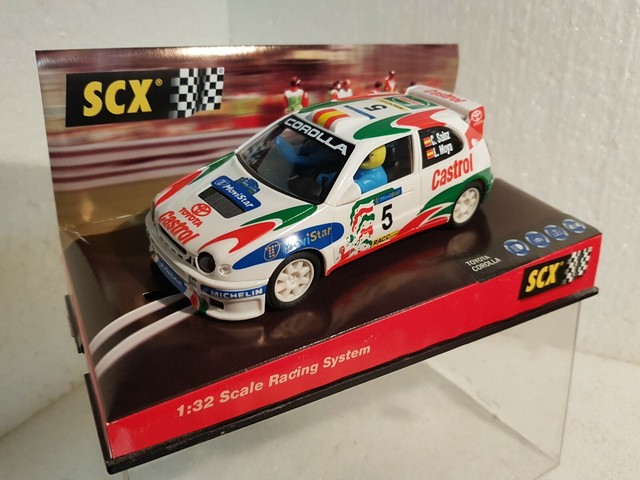 Scalextric Car 1990s Vintage SCX Toyota Corola Movistar No 5 Sainz ...