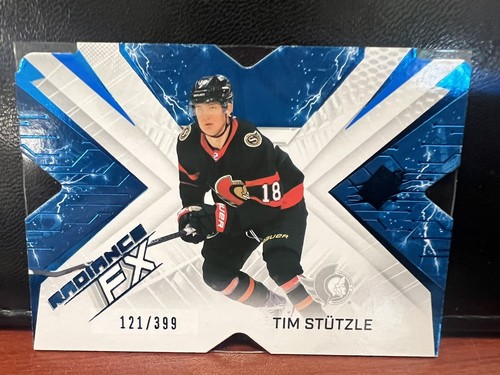 Tim Stutzle 2022-23 Upper Deck SPx Radiance F/X Blue /399 #RFX-48 ...