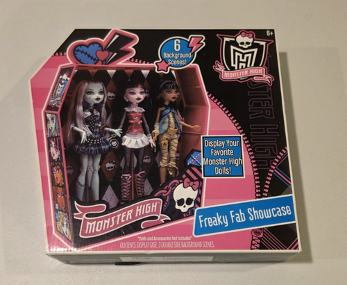Freaky Fab Showcase Monster High Doll Display Case SEALED BOX!! | eBay