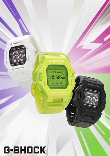 G-Shock Casio GDB500-1 | Digital Fitness Watch | Bluetooth® | Step ...