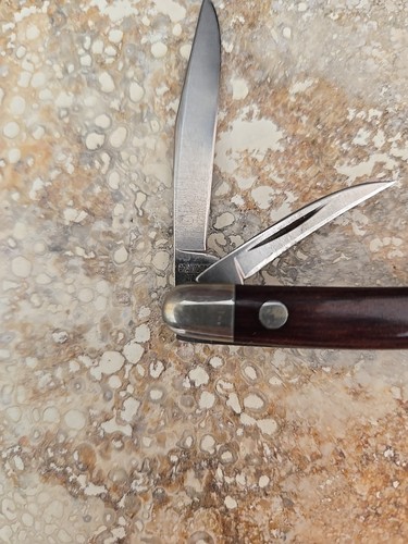 Western Pocket Knife W244 3 Blade Rosewood Handle | eBay