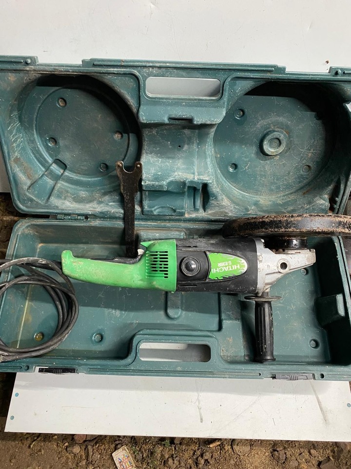 Hitachi Koki G 23SR 230v 2000w 230mm 9" Disc Cutter in case with ...