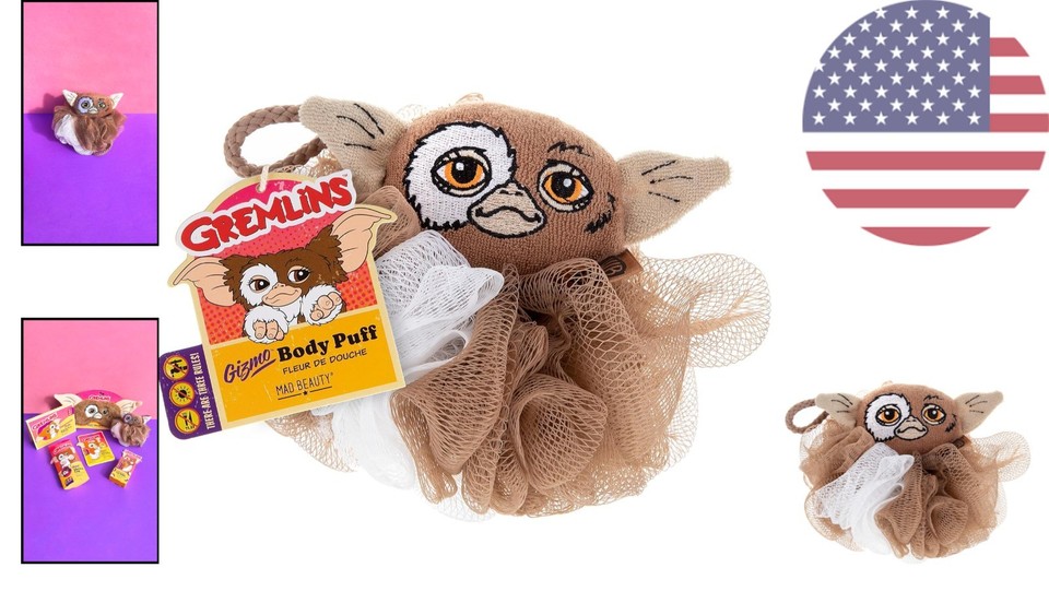Plush Gremlins Gizmo Loofah | Official Warner Brothers Bath Fun for ...