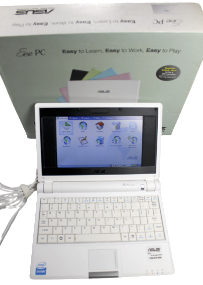 ASUS Eee PC 2G Surf Laptop White 7" Compact Wireless Computer Notebook ...