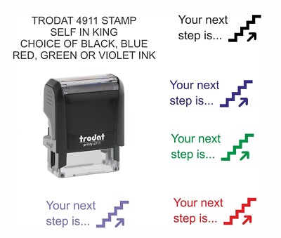 your next step is.. Teacher Stamp self inking rubber stamp School ...