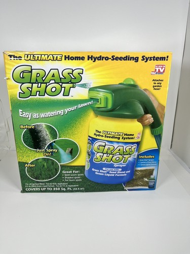 Grass Shot ULTIMATE Home Lawn Hydro-Seeding System New 97298025839| eBay